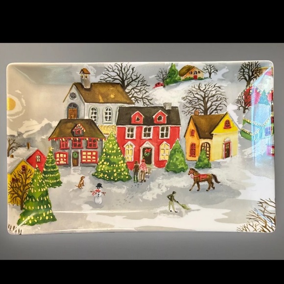 Pottery Barn | Dining | Pottery Barn Winter Village Series Holiday ...